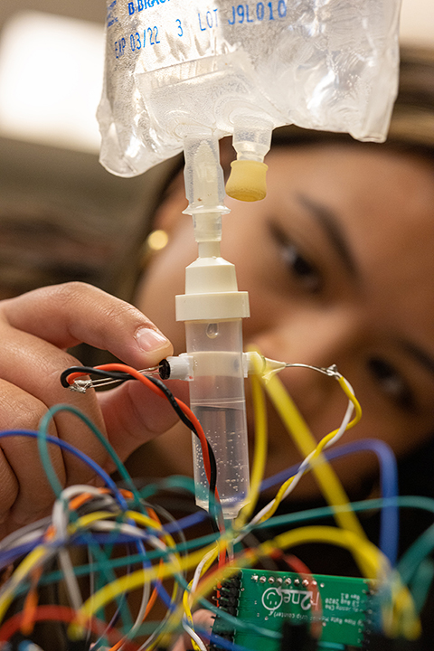 An IV fluid monitor that could help save the lives of newborns ...